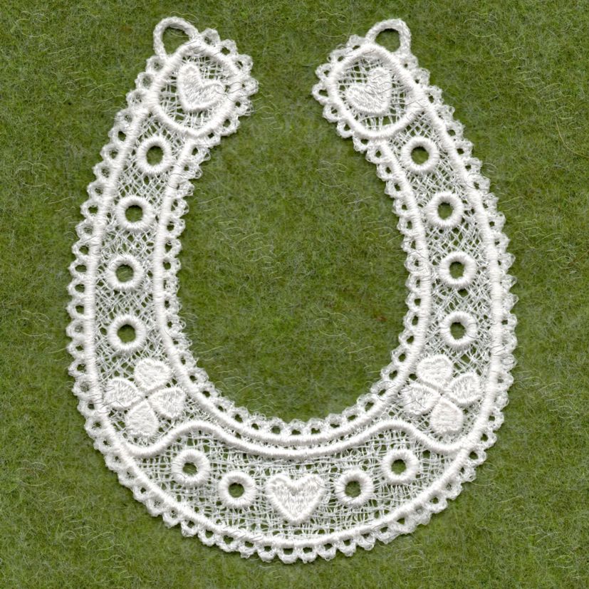 Lucky horseshoe FSL machine embroidery design – Embrighter