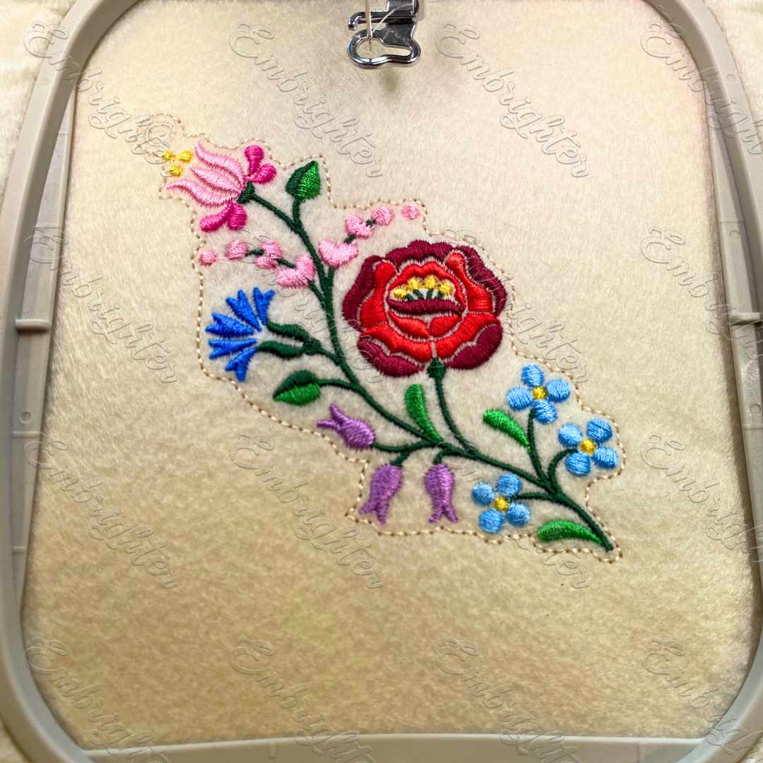 Kalocsa bookmark ITH - Eastern European inspired embroidery design ...