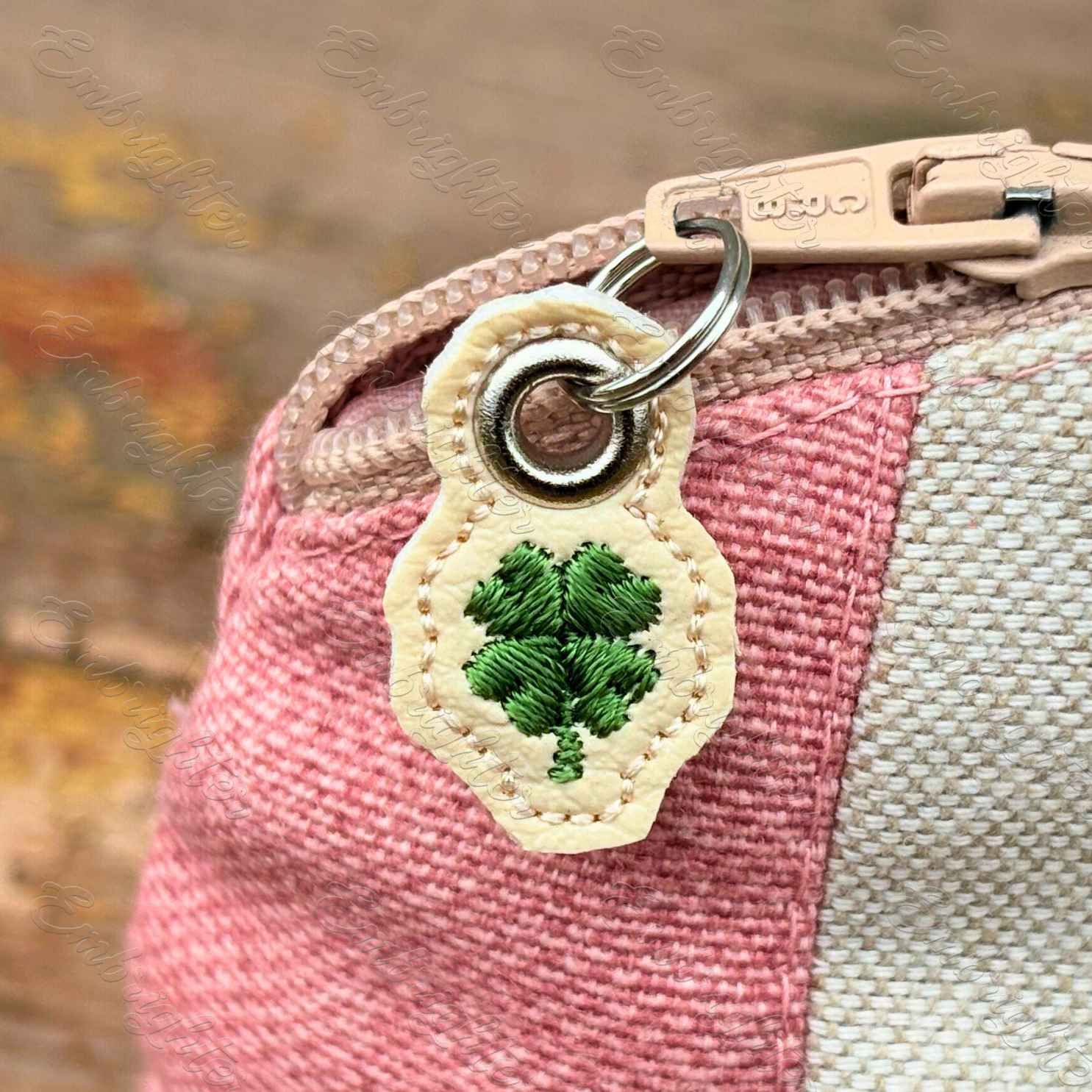 Little Zipper Pull ITH Embroidery Design Set – Embrighter