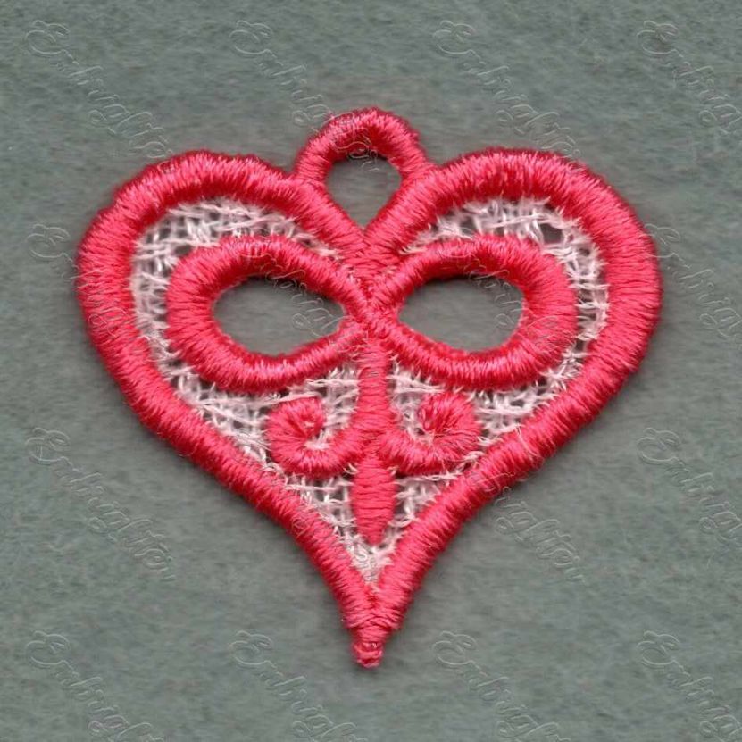 FSL Heart Duo machine embroidery designs – Embrighter