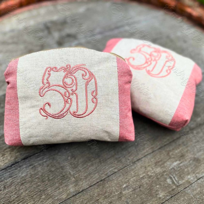 Ornate 50 machine embroidery design – Embrighter