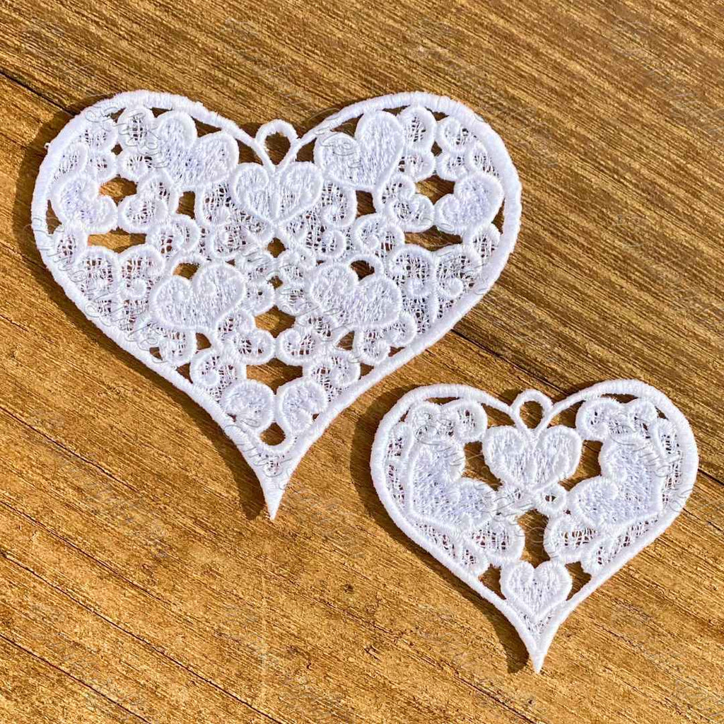 FSL Heart Duo machine embroidery designs – Embrighter