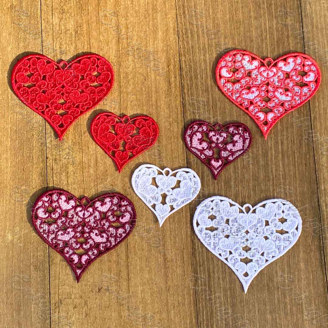 FSL Heart Duo machine embroidery designs – Embrighter