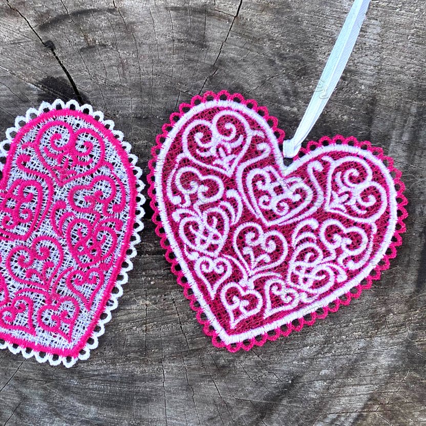 FSL heart machine embroidery design – Embrighter