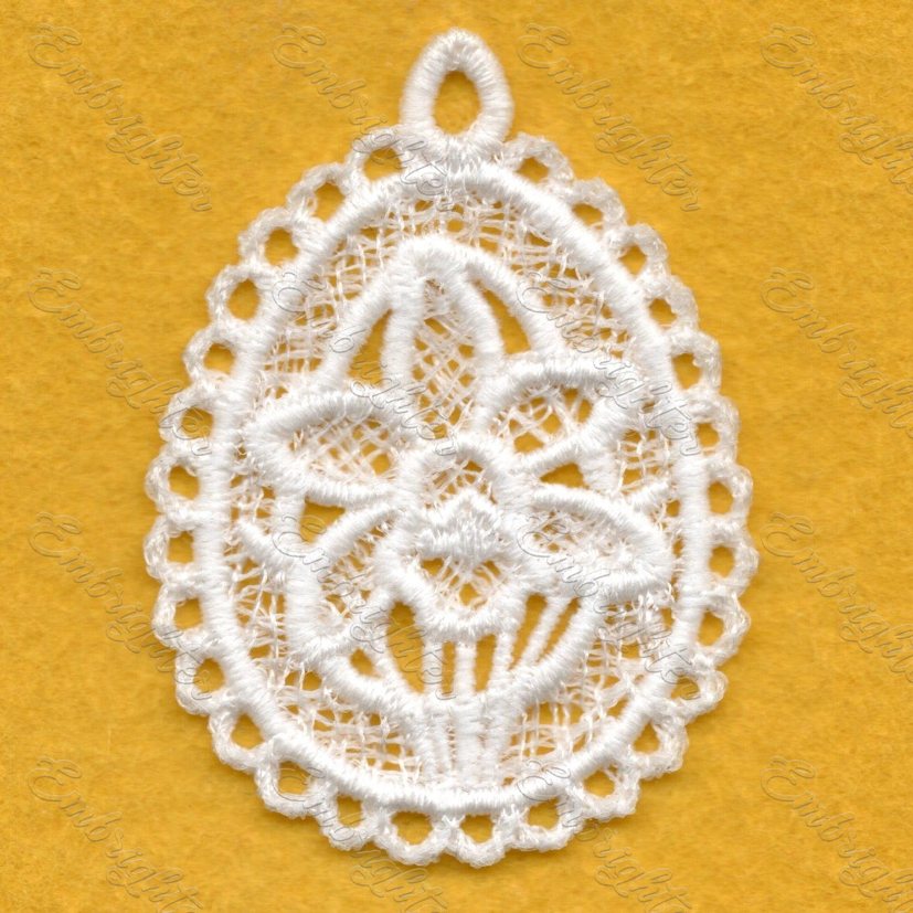 Easter FSL mini ornament embroidery design set 9+1 – Embrighter