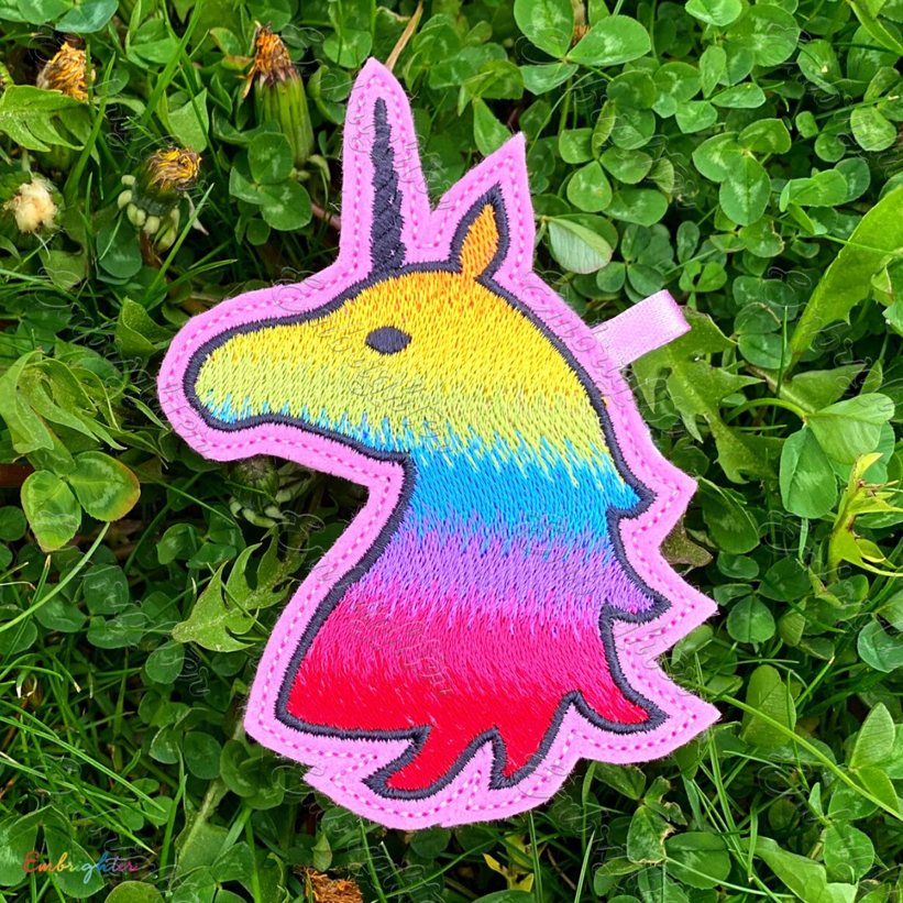 Rainbow Unicorn Embroidery Patterns Rainbow Unicorn Embroidery Kit